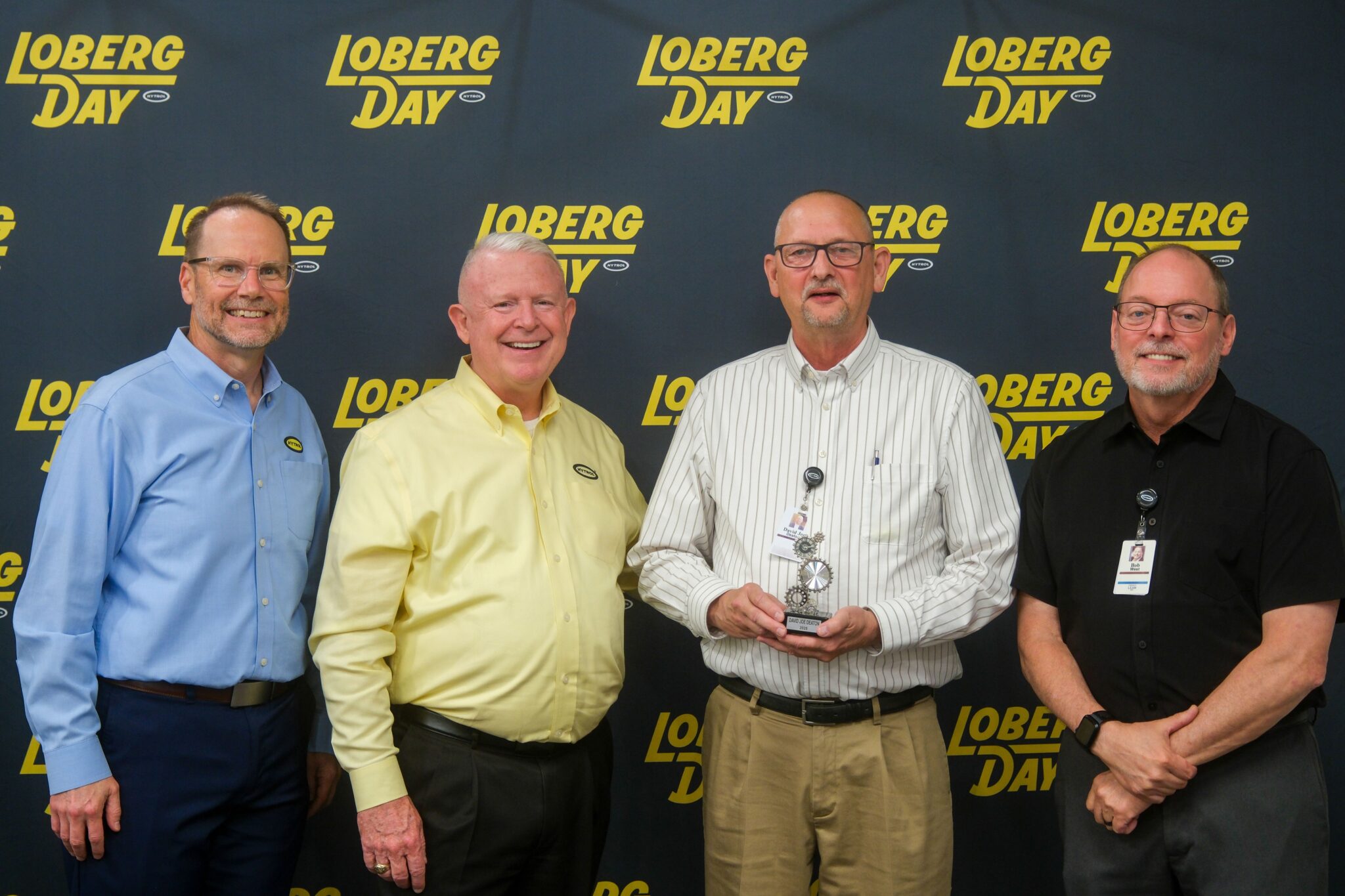 David Joe Deaton Honored as Hytrol's 2025 Loberg Award Recipient