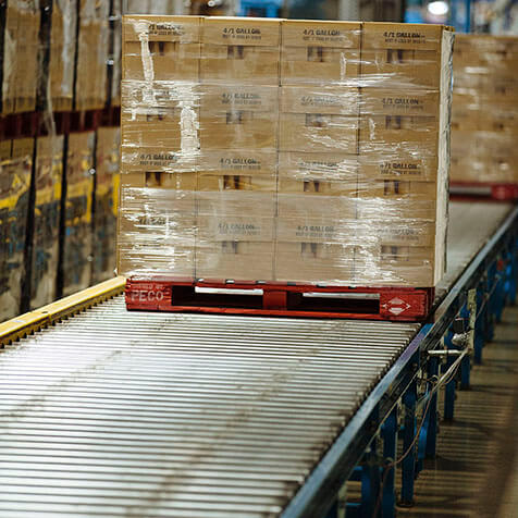 Chain Driven Live Roller Conveyor | Hytrol